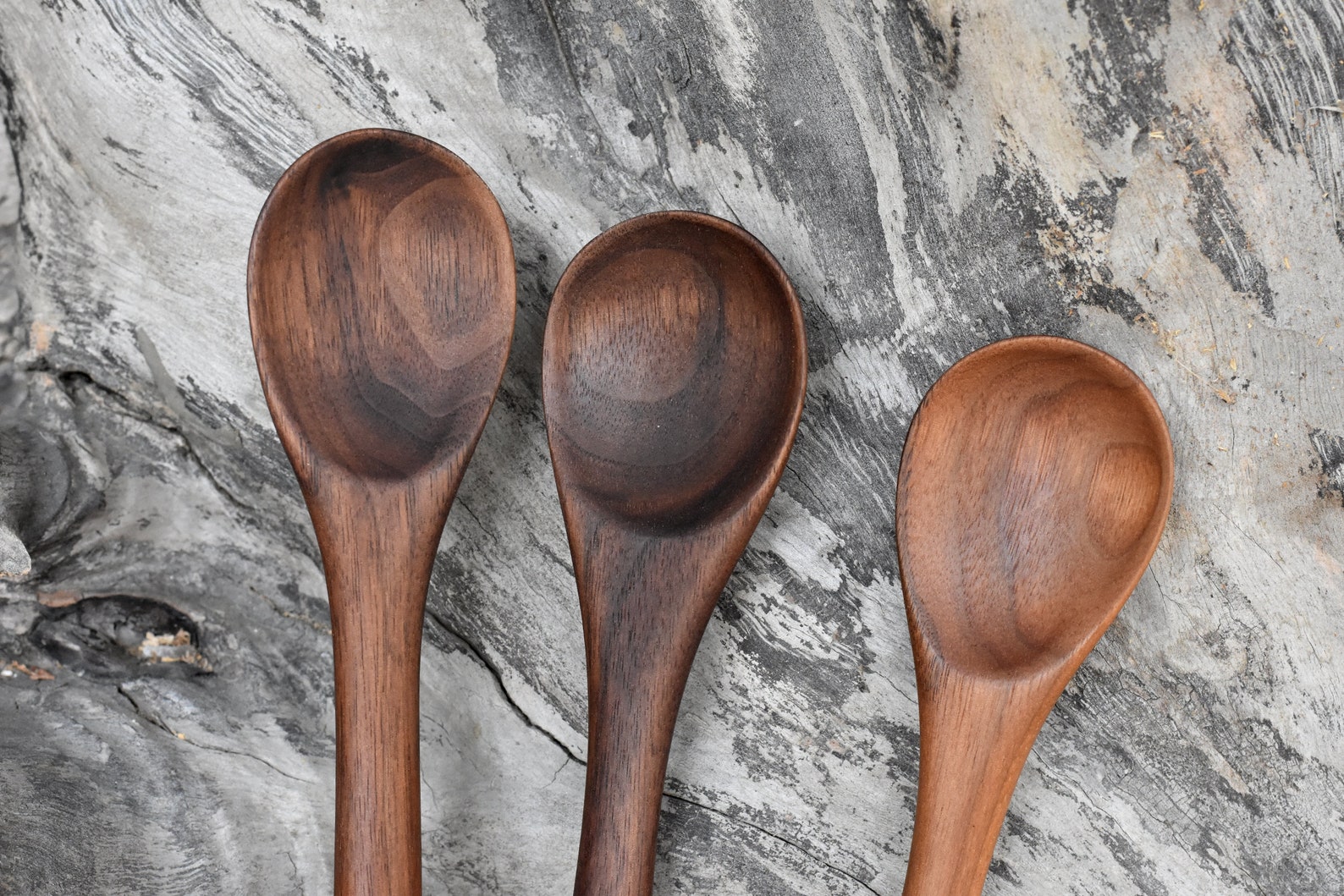 Wooden Cooking Spoon Walnut Wooden Spoon Kitchen Utensil - Etsy