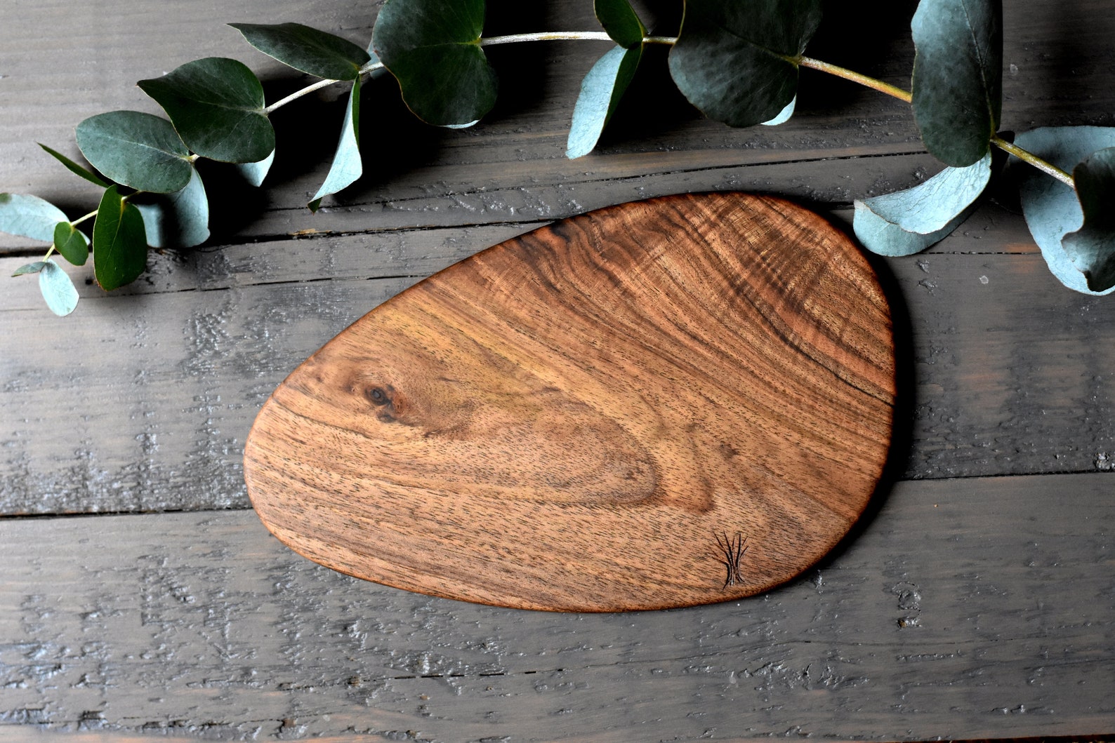 Coffe Plate Unique Wooden Tray Unique Wooden Plate Pedestal - Etsy