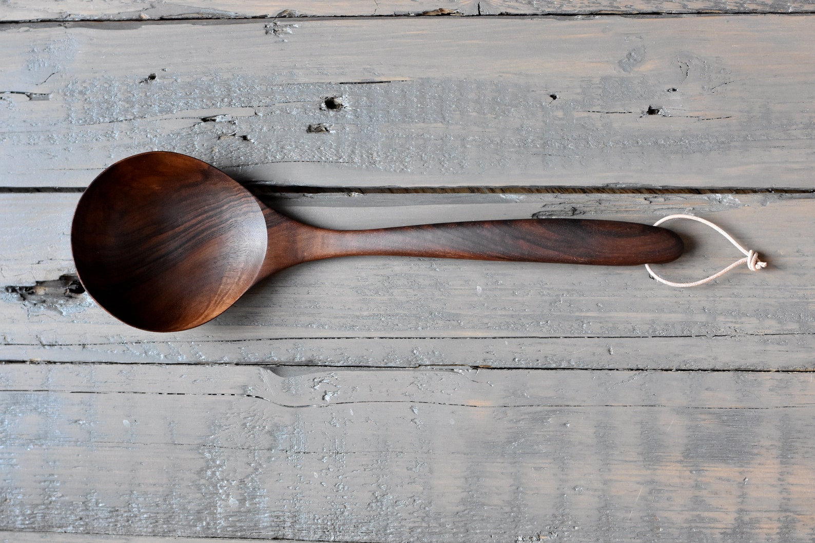 Wooden Ladle Wooden Spoon Handmade Serving Ladle Unique Wooden ...