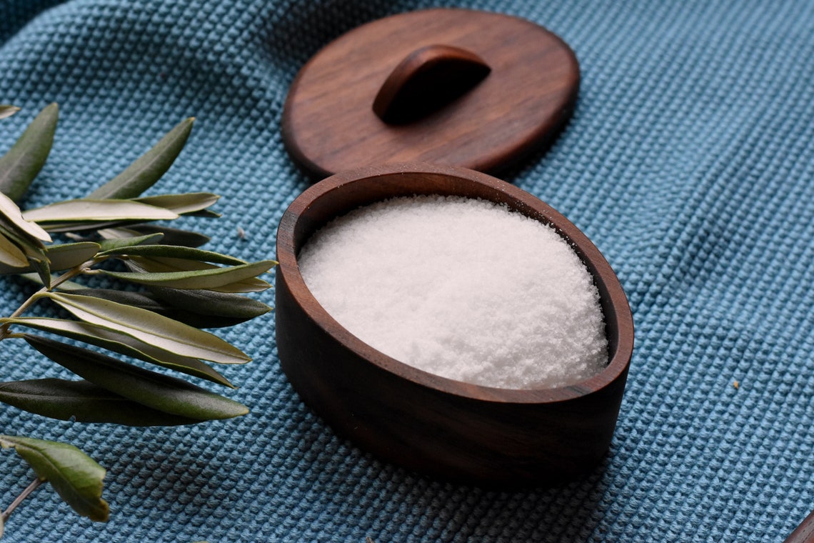 Organic Wooden Salt Box Spice Box Tea Box Salt Cellar - Etsy