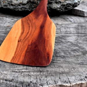 Elegant Cooking Spatula, Black Walnut, Pear, Plum, Walnut Spatula ...