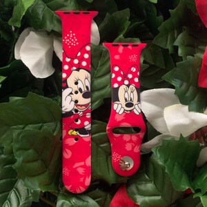 Minnie Mouse Apple Watch Band - Etsy