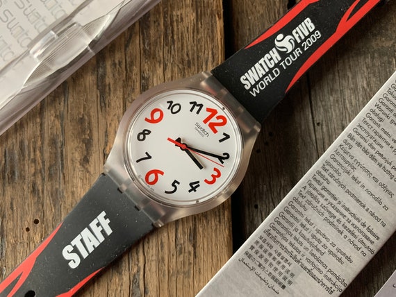 Swatch FIVB Beach Volleyball World tour 2009 STAFF wa… - Gem
