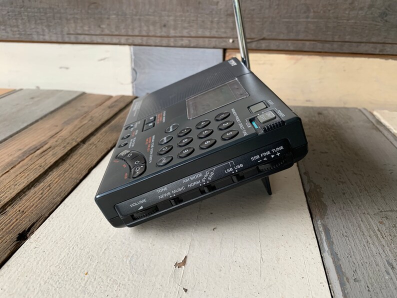 SONY ICF-SW7600G Multi Band World Receiver PPL Radio Handleiding Etui ...