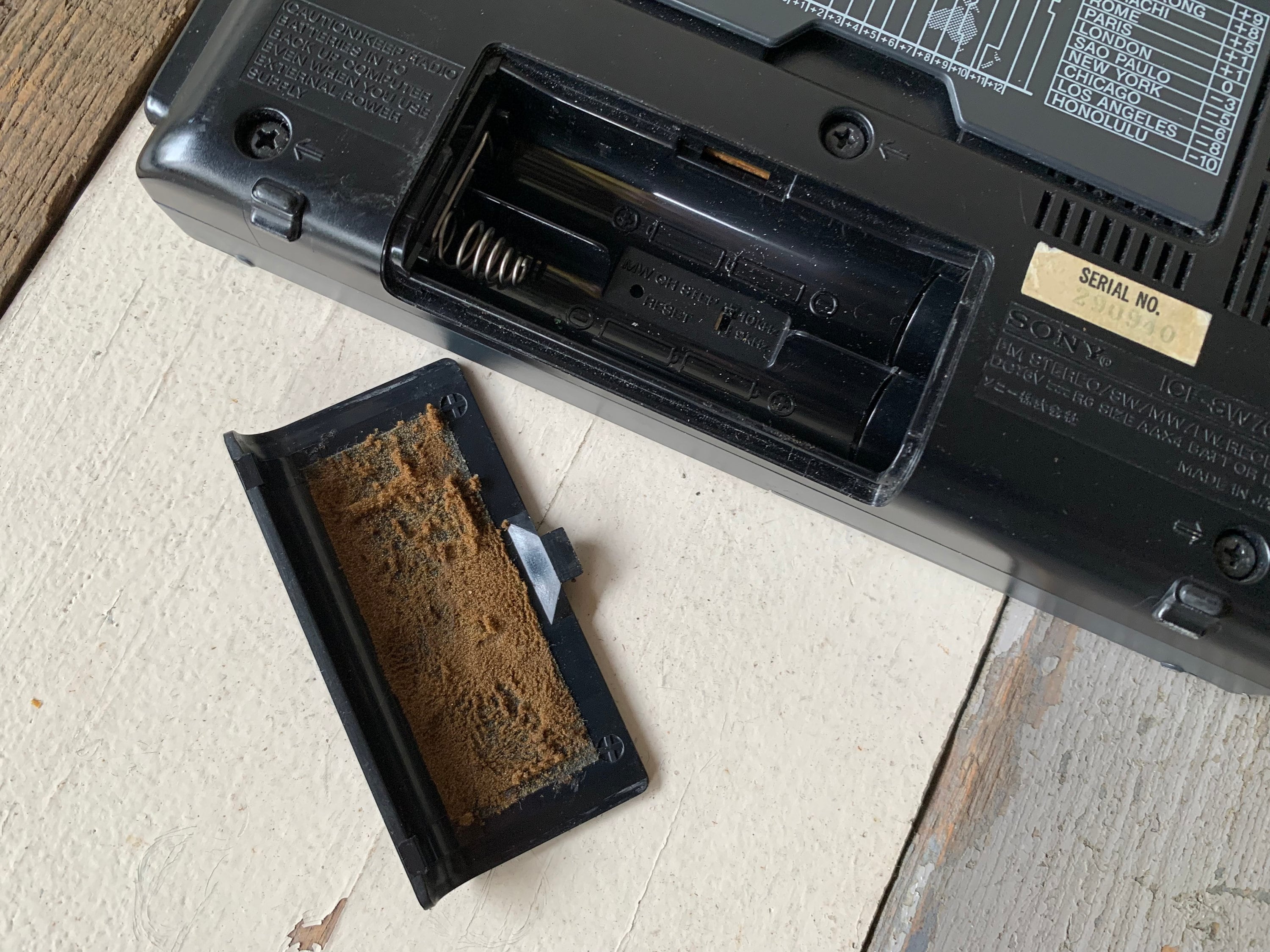 SONY ICF-SW7600G Multi Band World Receiver PPL Radio Handleiding Etui ...