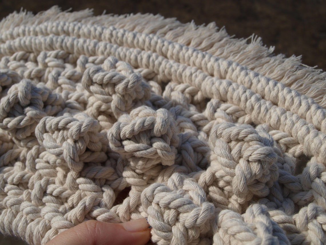 Round Macrame Wall Hanging Large Wall Decor Circular Wall - Etsy