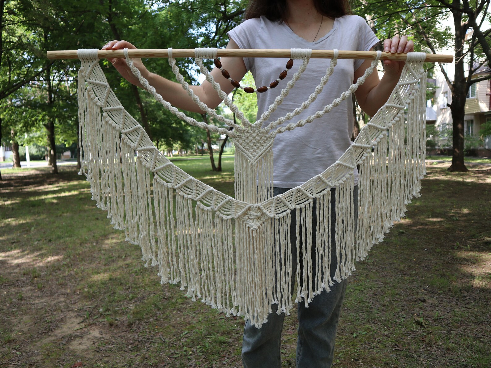 Modern Macrame Wall Hanging Above-bed Decor Bedroom Decor - Etsy