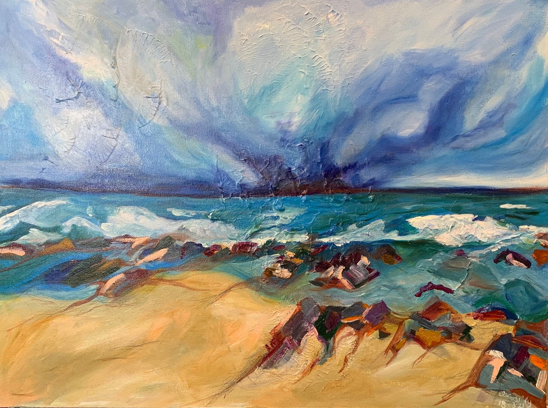 Stormy Sky and Broody Seas - Etsy