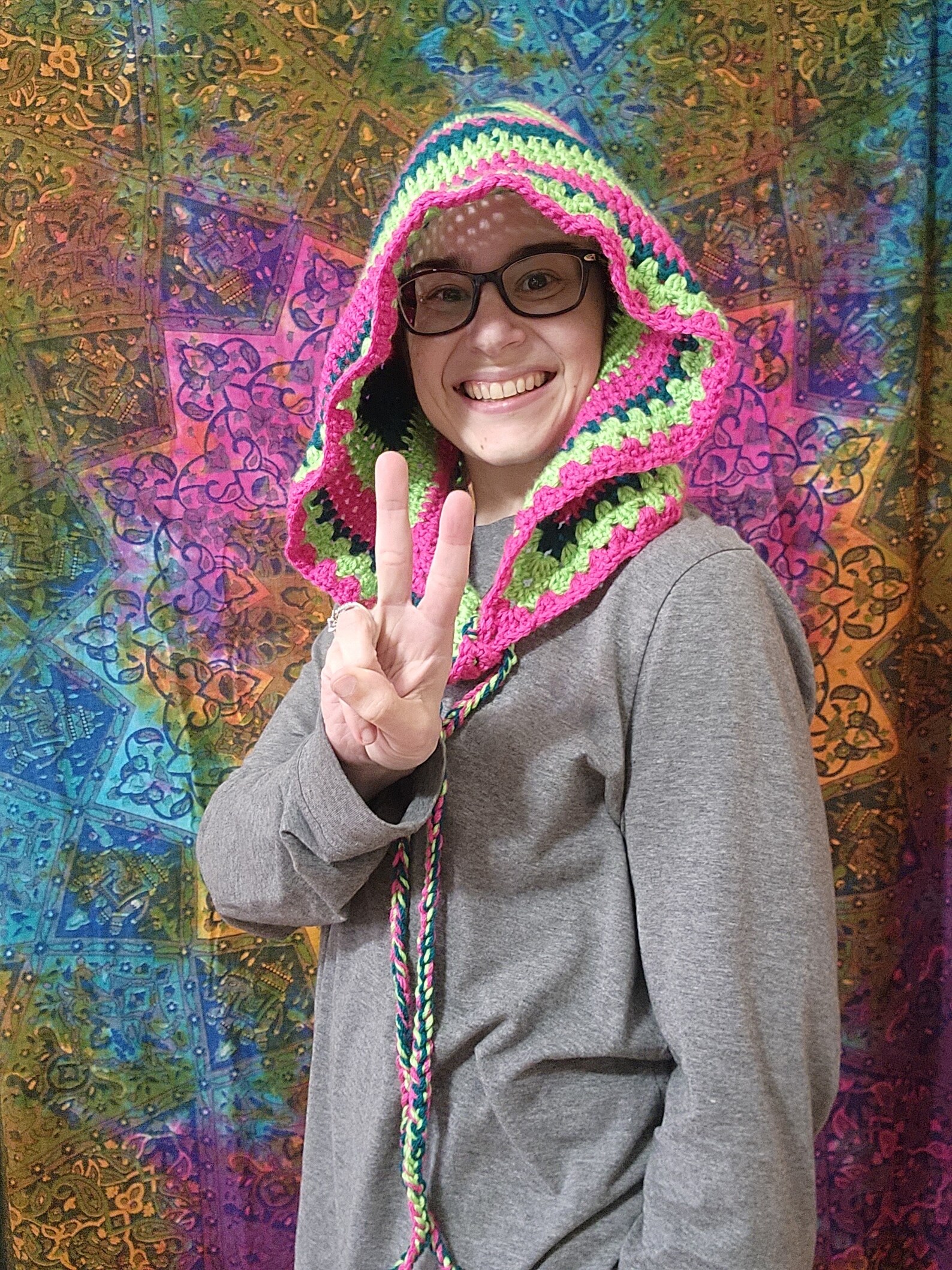 PATTERN ONLY Triangle Pixie Hood Pattern - Etsy