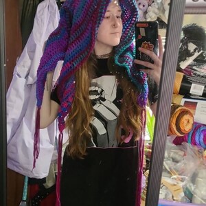 PATTERN ONLY Triangle Pixie Hood Pattern - Etsy UK