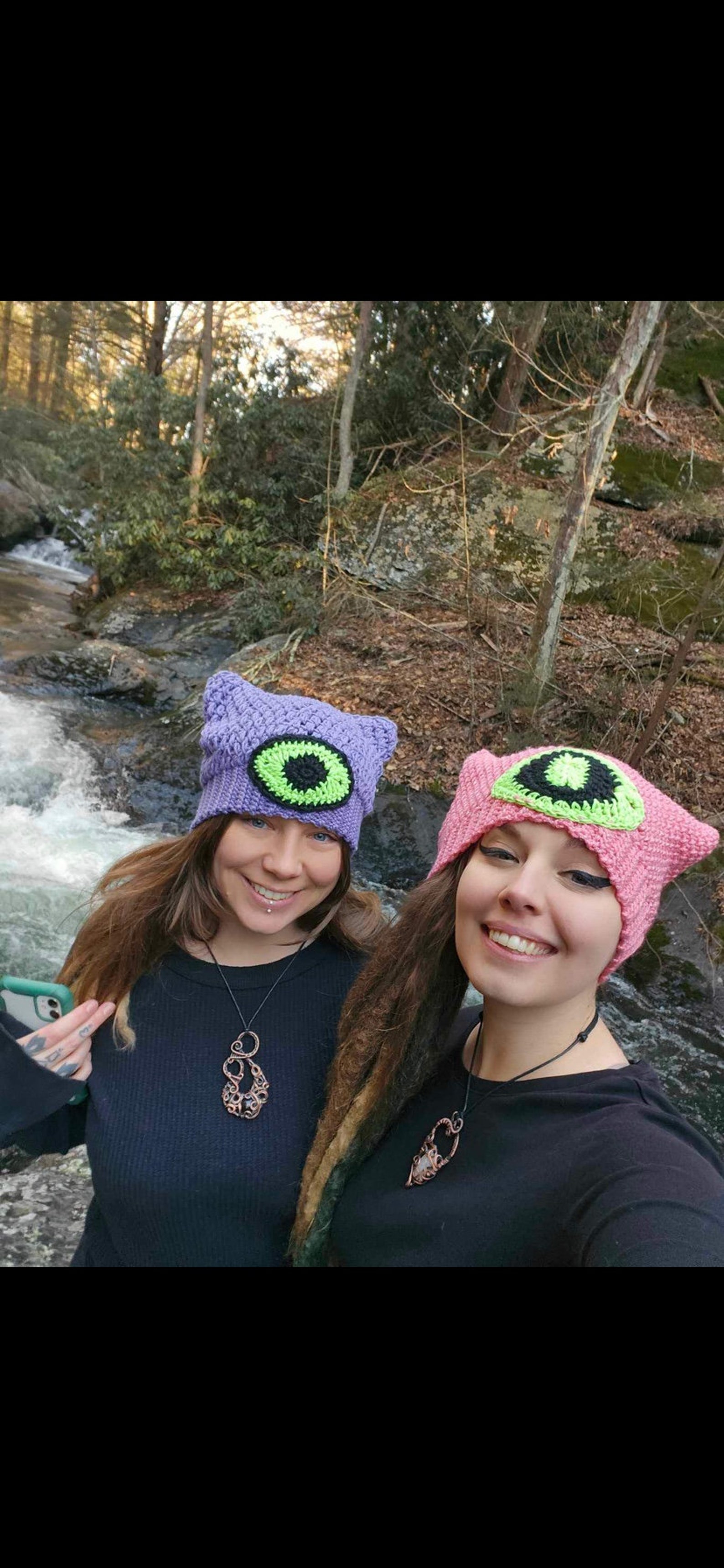 CROCHET PATTERN Third Eye Kitty Hat PATTERN - Etsy