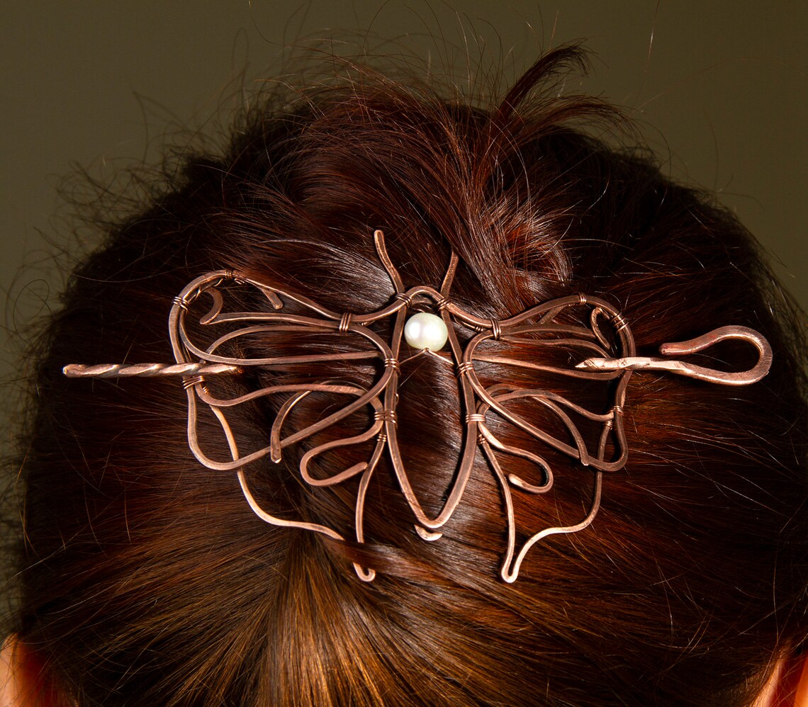 Butterfly Hair Pin Butterfly Pins Butterfly Hair Pins Butterfly Bobby ...