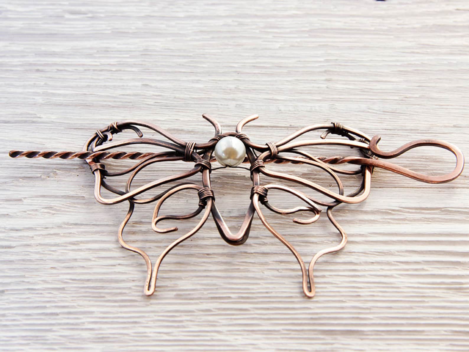 Butterfly Hair Pin Butterfly Pins Butterfly Hair Pins - Etsy