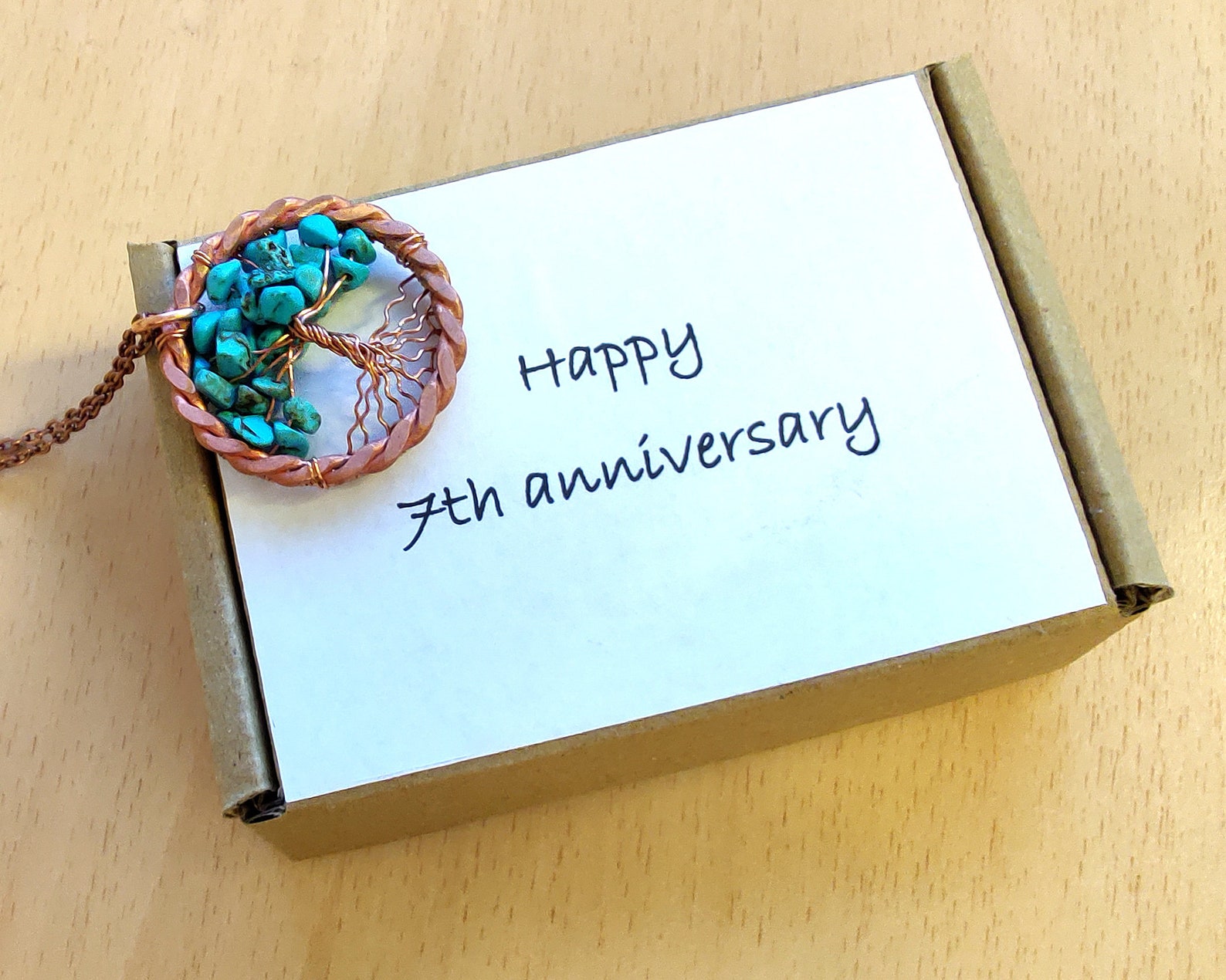 7th Anniversary Gift, 7 Year Anniversary Gift for Her, 7th Anniversary ...