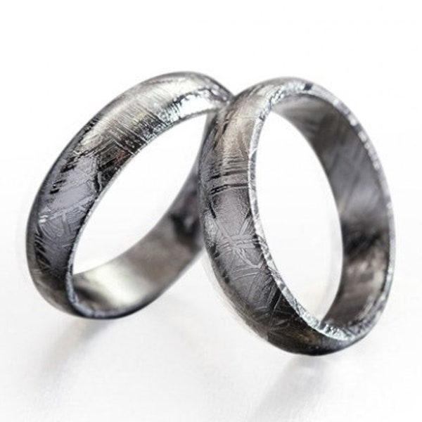 Meteorite Ring - Etsy