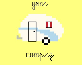 Game Over Game Boy Mini PDF Cross Stitch Pattern | Etsy