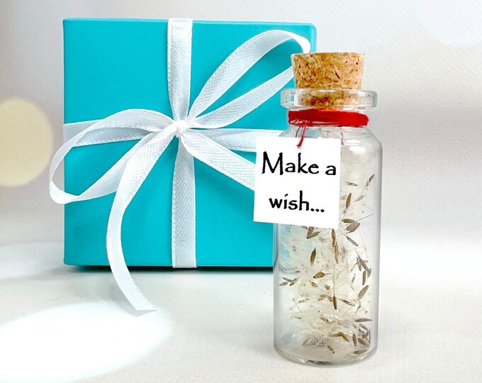 Make a Wish Magic Charm Bottle for Friend Personalized Gift - Etsy