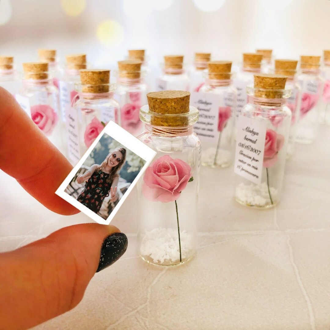 Sweet 16 Party Favors With Custom Photo - Personalized Quinceanera ...