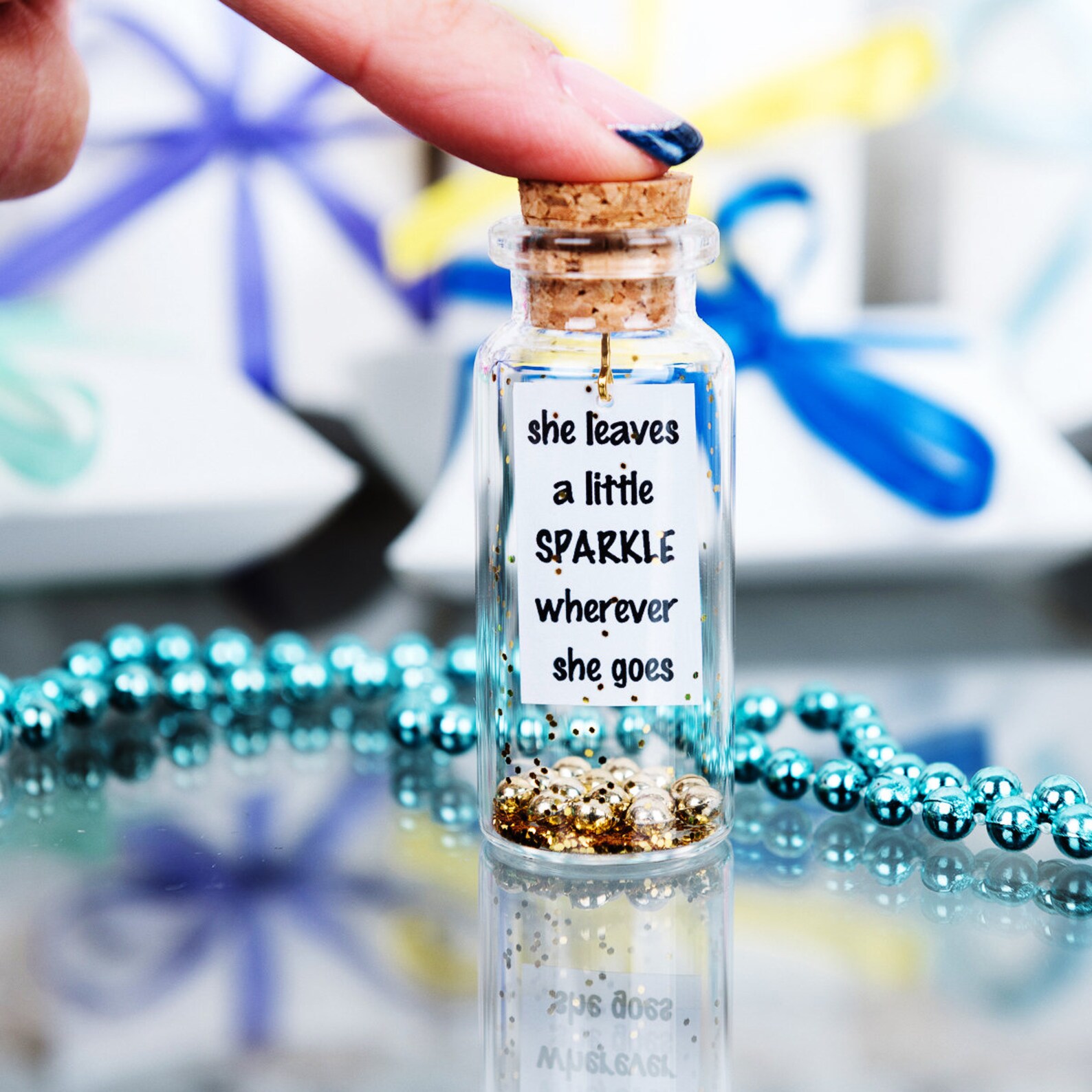 She leaves a little sparkle wherever she goes Personalized | Etsy