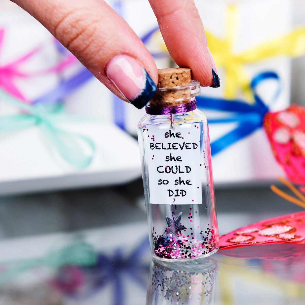 She Believed She Could So She Did Personalized Gift For Her | Etsy