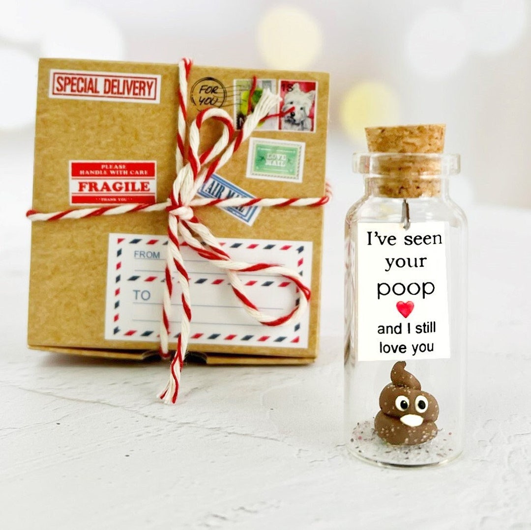 Funny Anniversary Gift Poop Emoji Boyfriend Gift Gag Anniversary ...