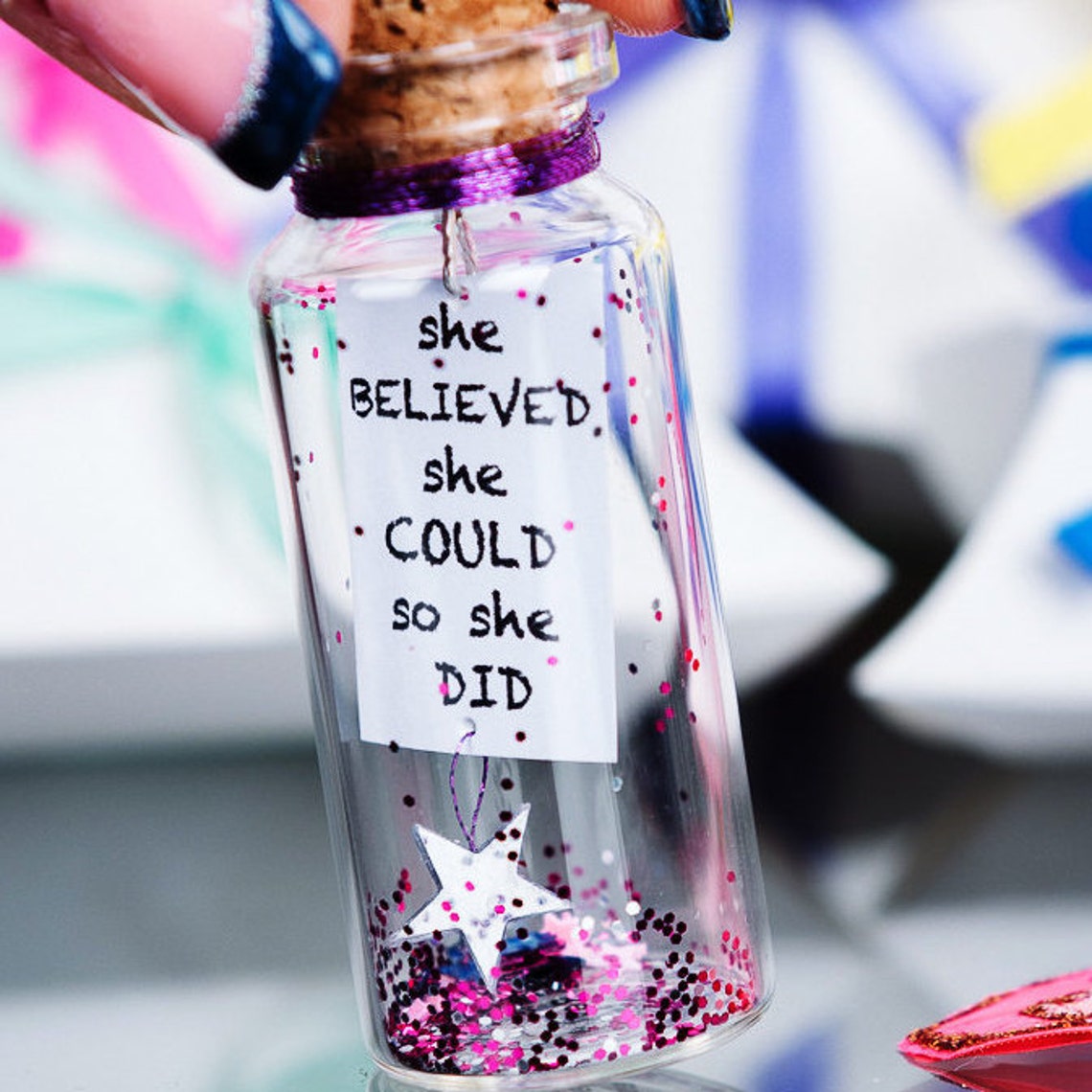 She Believed She Could So She Did Personalized Gift For Her | Etsy