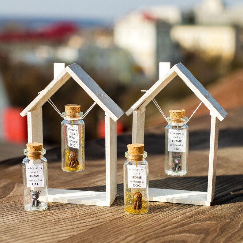 Personalized Cat Owner Gift Miniature Grey Cat Cat Lover - Etsy