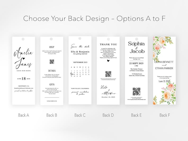 Personalized Bookmark - Wedding Guest Favors - Photo Wedding Bookmark ...