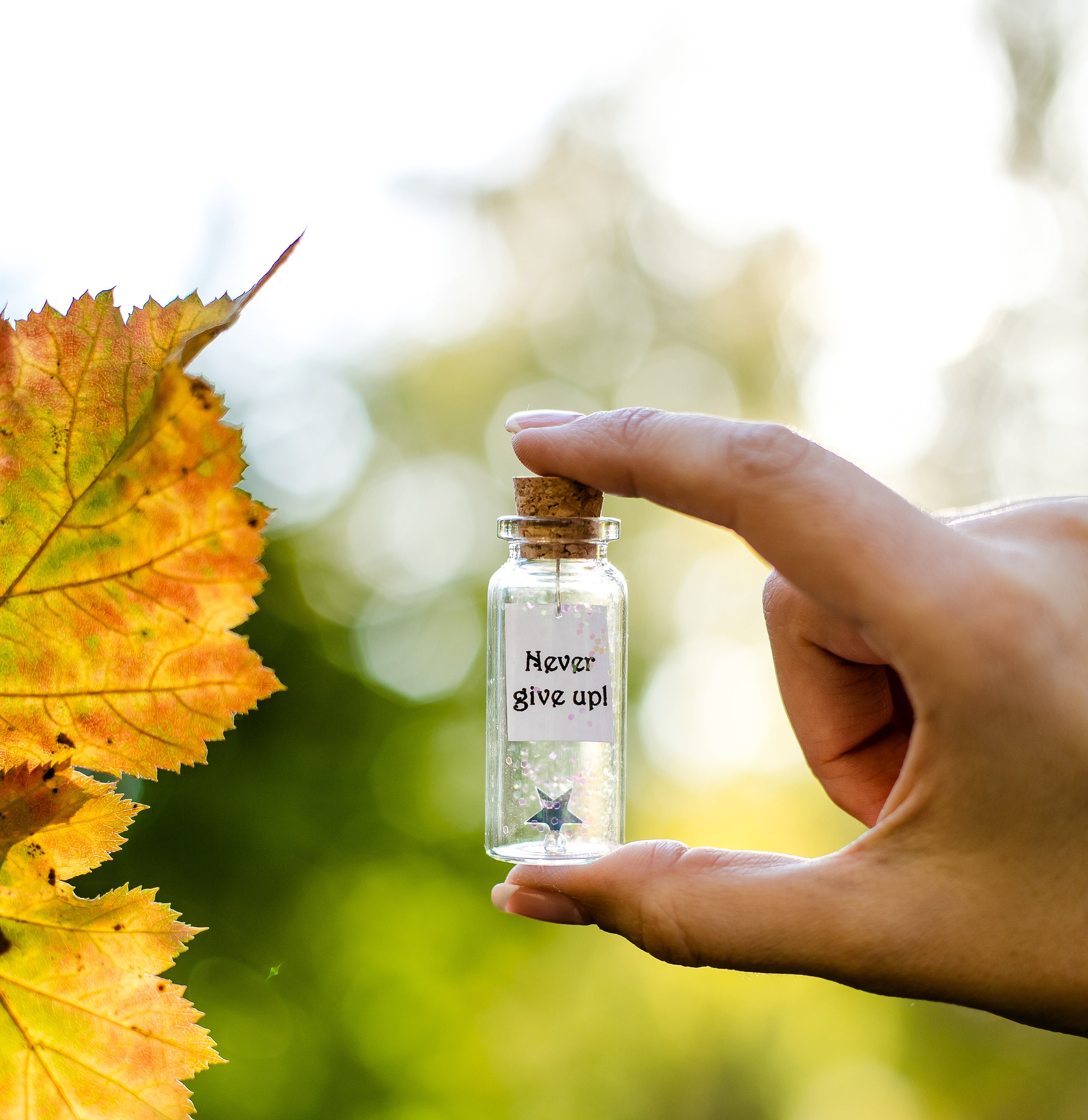 Never Give up Motivation Gift Personalized Best Friend Gift | Etsy UK