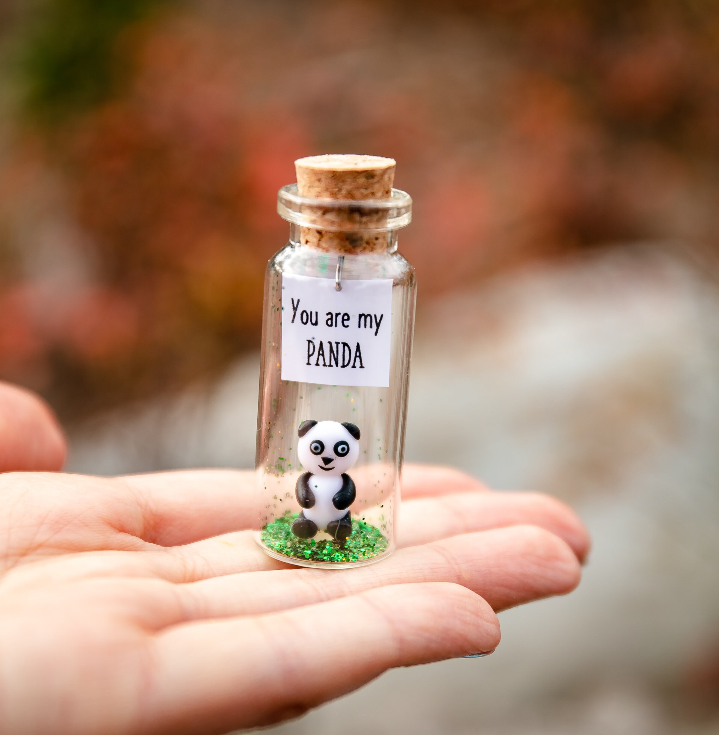 Cute gift for her I love you Panda bear gifts Cute animal gift | Etsy