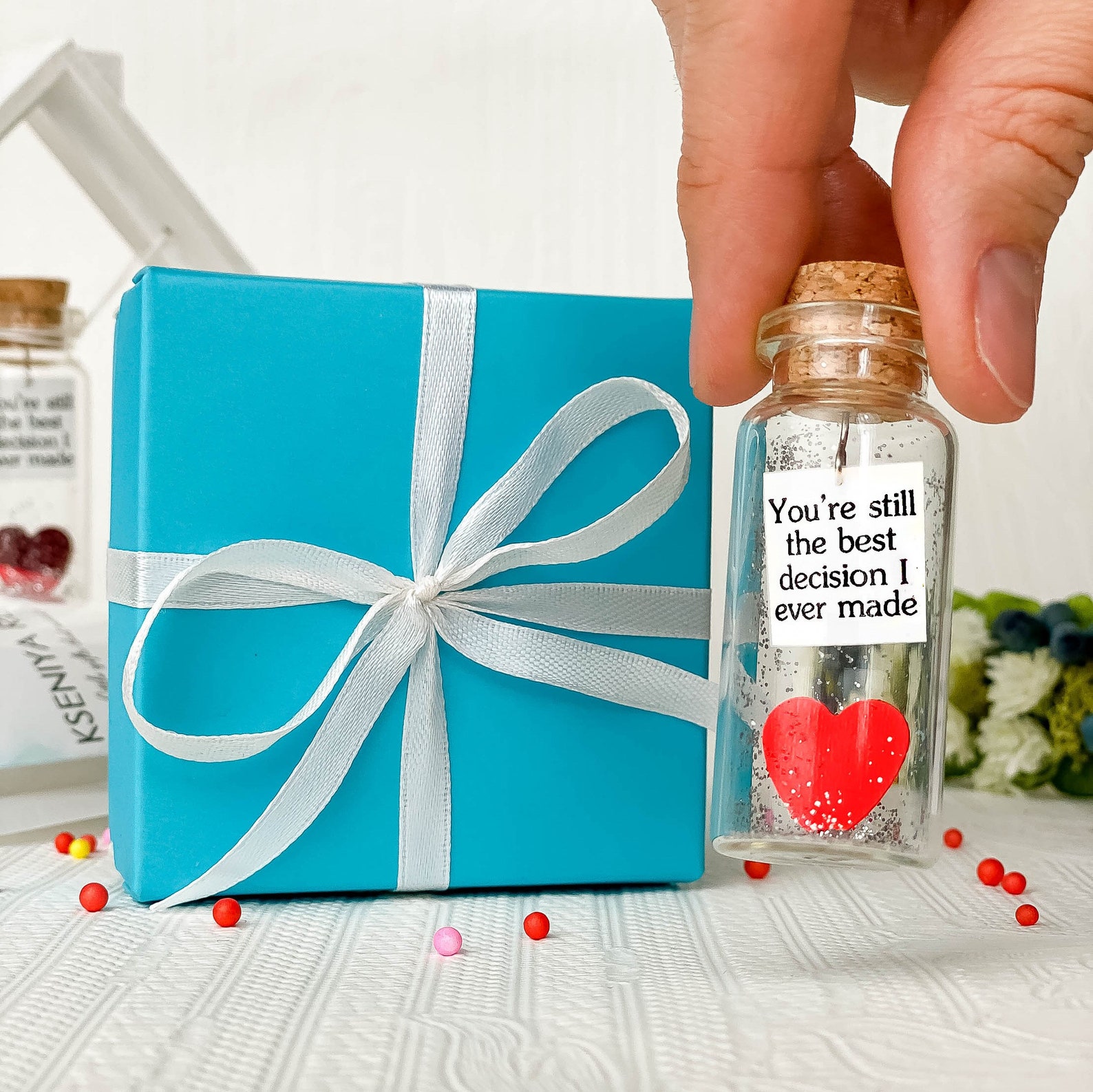 I Love You Romantic Valentines Day Gift for Boyfriend or Girlfriend ...
