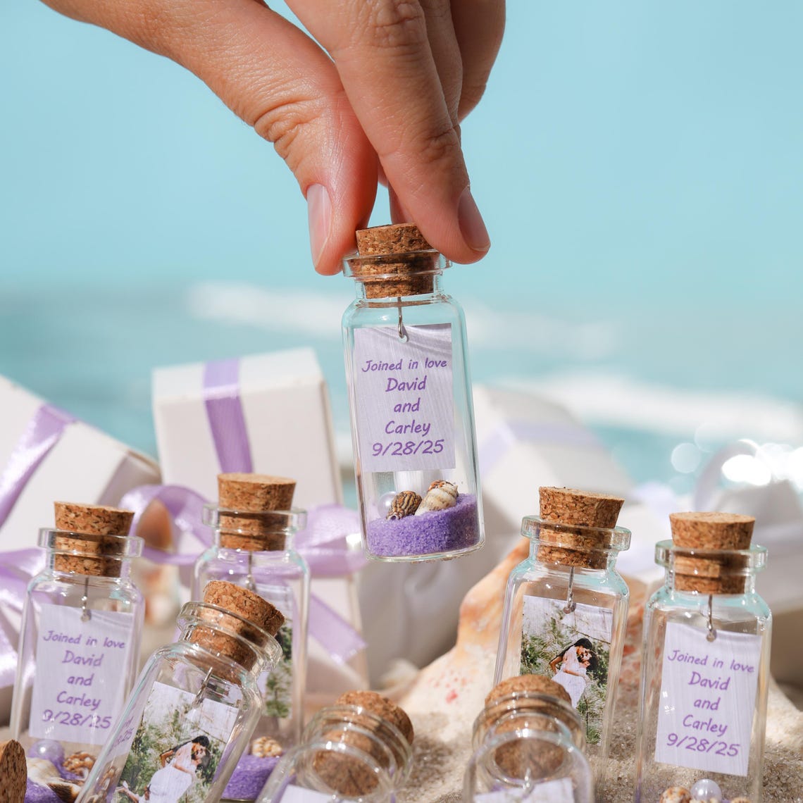 Unique Favors for Guests, Birthday Trip Favors, Sand in a Bottle Favors ...