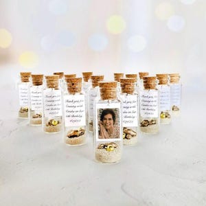 Custom Photo Birthday Party Favors, Personalized 45th, 50th, 60th Party ...