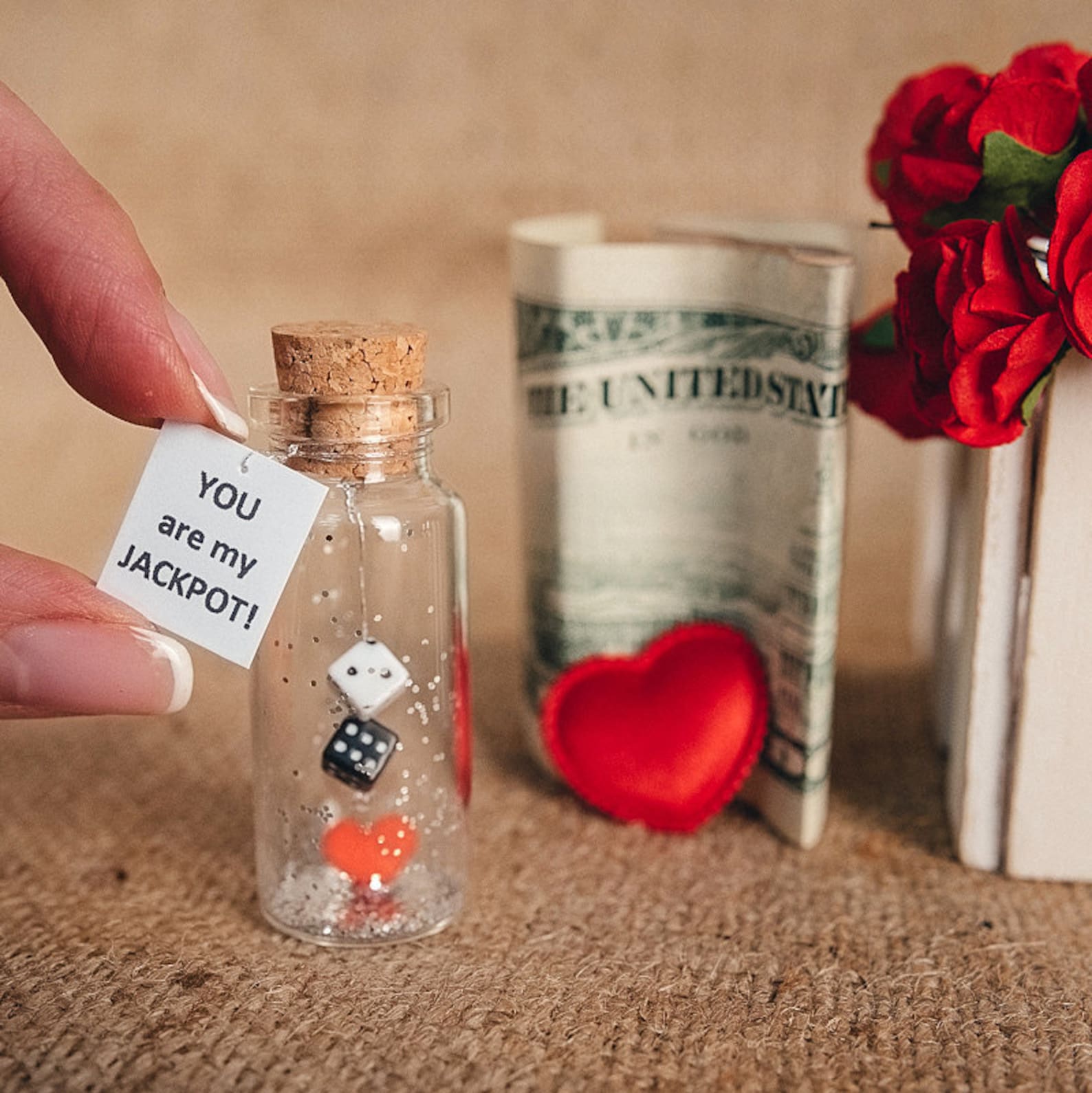 Personalized Gift for Girlfriend Tiny Message in a Bottle Love - Etsy