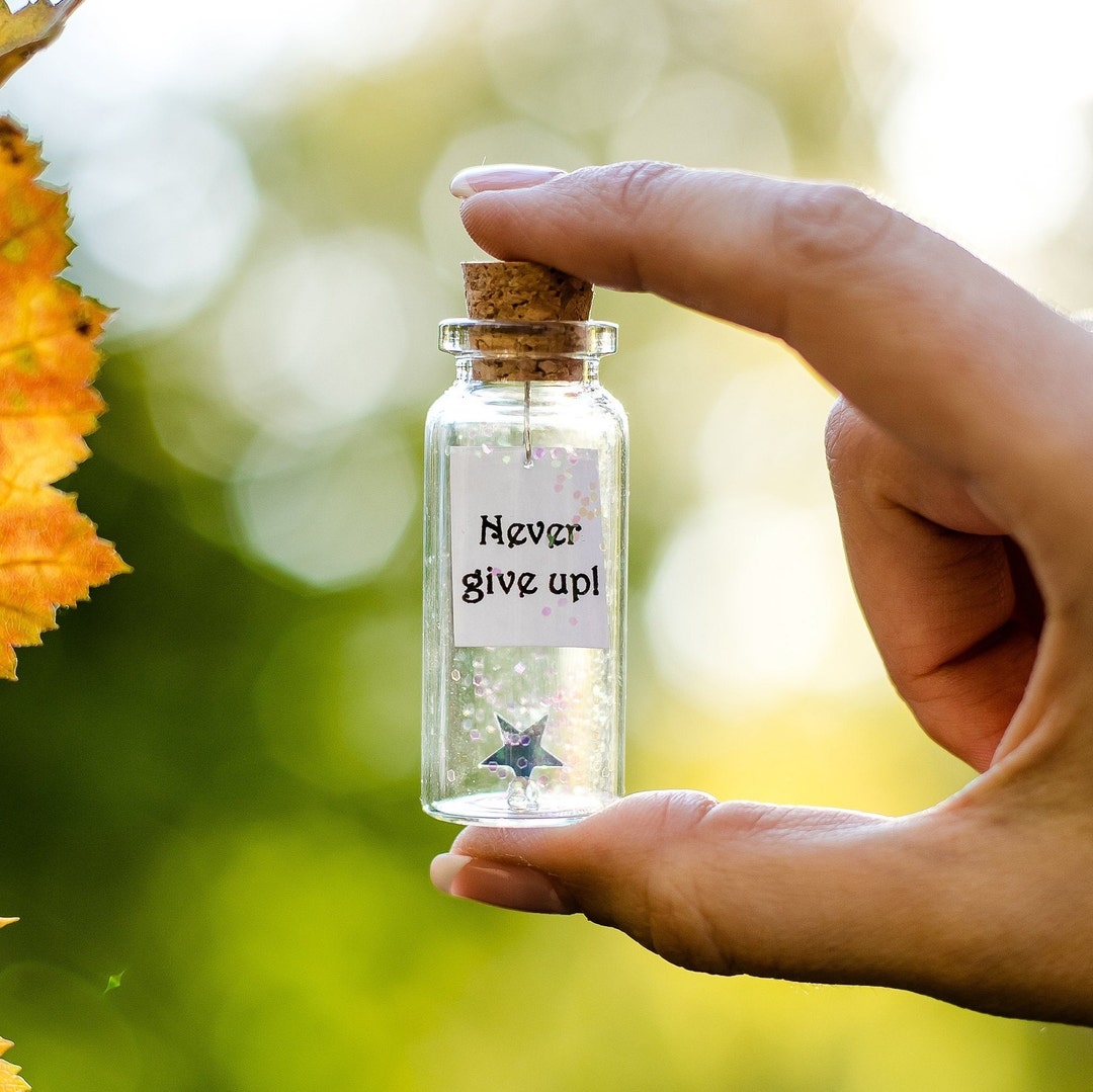Never Give up Motivation Gift Personalized Best Friend Gift - Etsy UK