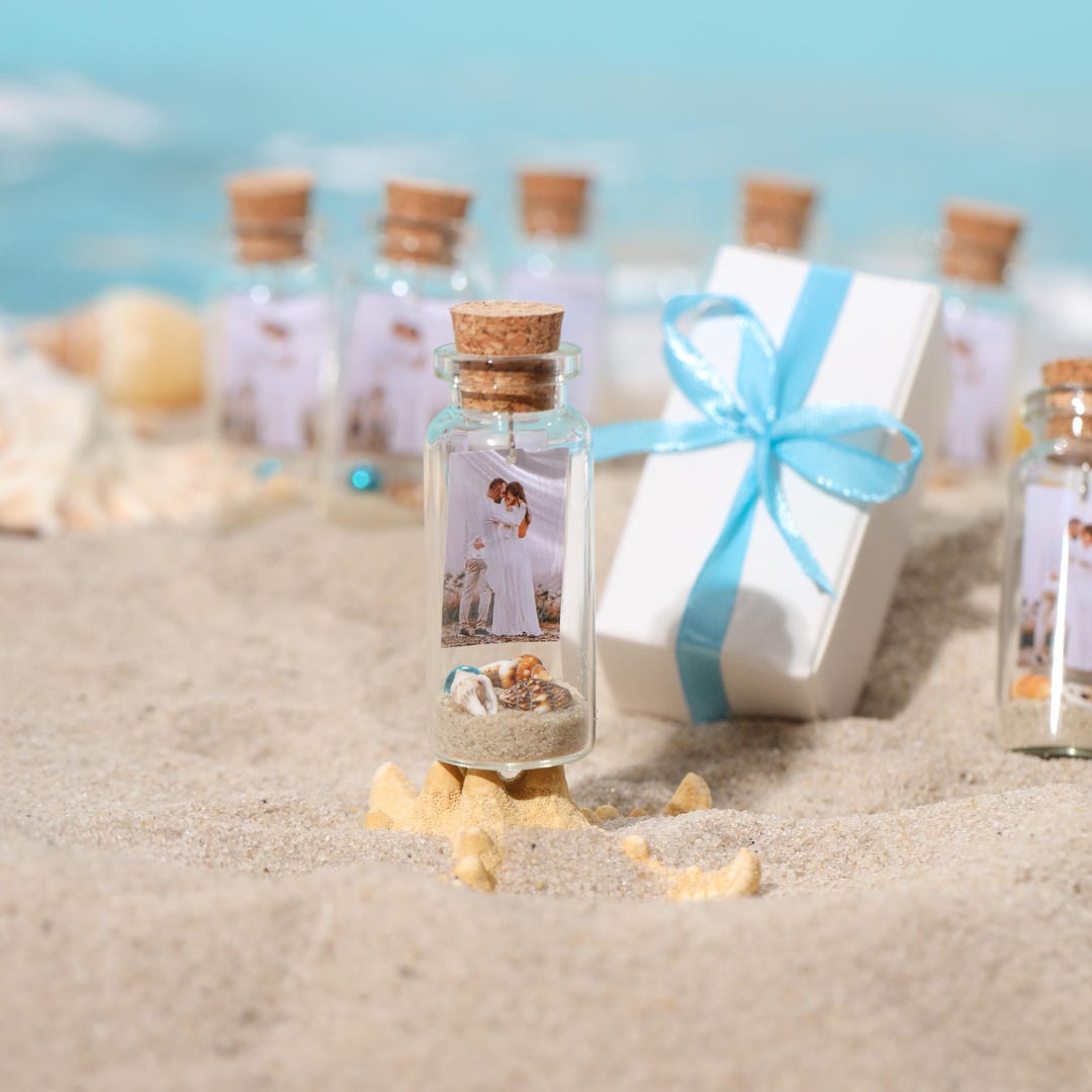 Photo Save the Date Cruise Wedding Favors - Sand & Sea Beach Keepsakes ...