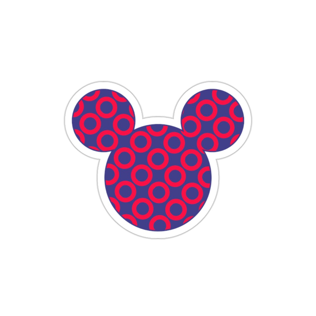 Phish Sticker - Mickey Mouse - Disney - Die-cut Stickers - Etsy