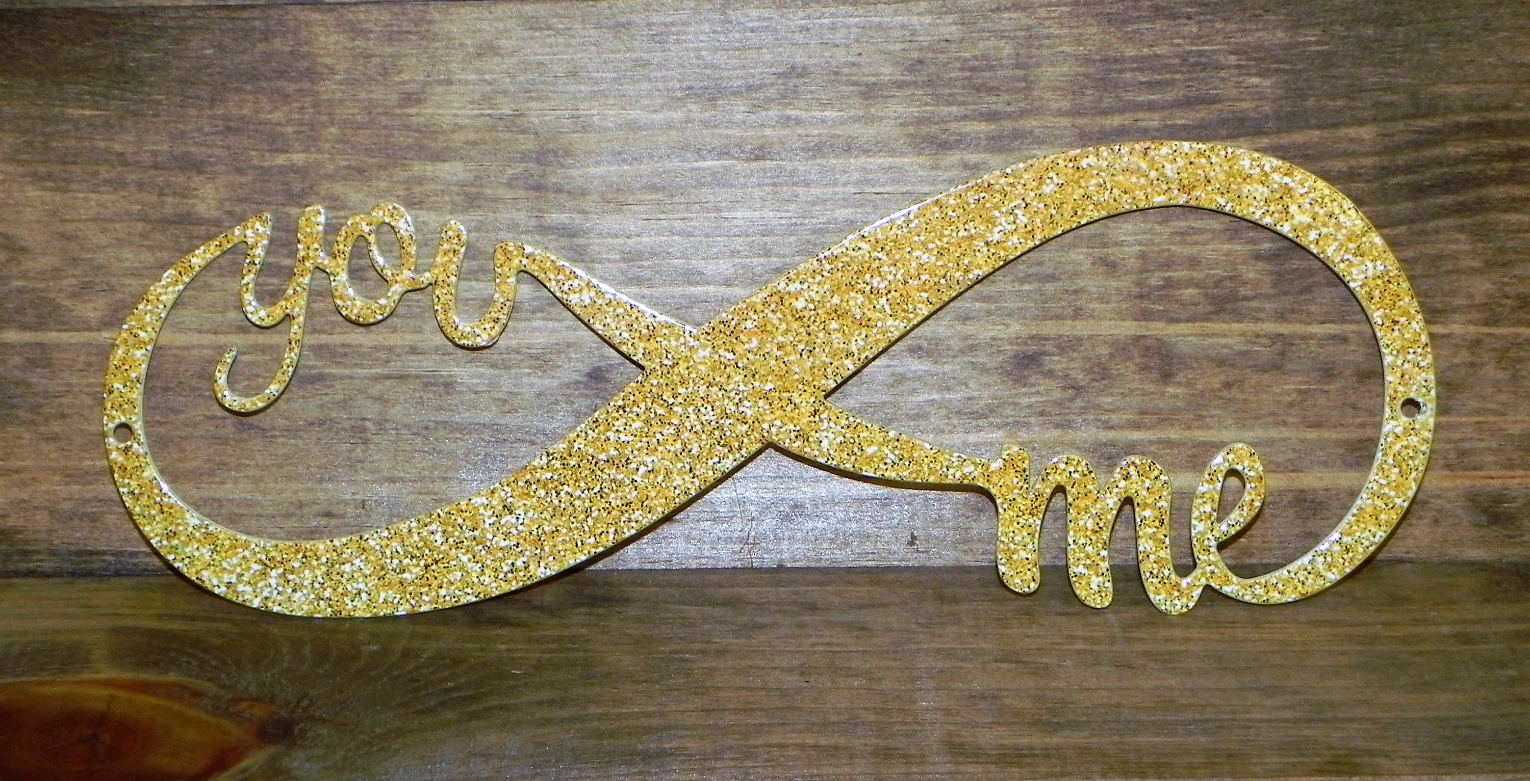 You & Me Infinity Steel Sign | Etsy