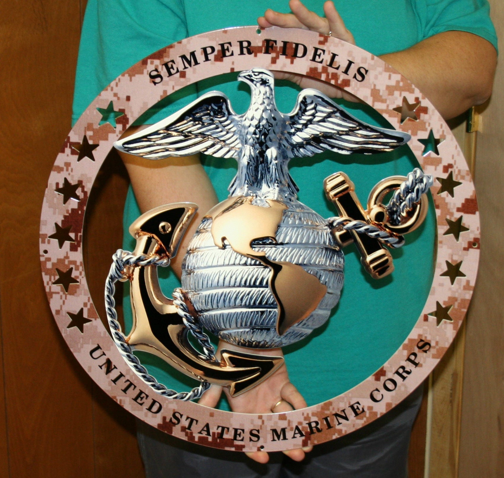 USMC Officer Tan Steel Sign (MCOF-TAN19) - Etsy