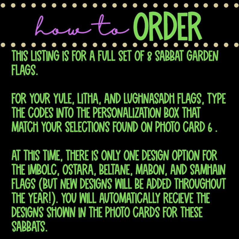 Wheel of the Year 8 Sabbats Garden Flags Bundle, Witchcraft Banner Yard ...