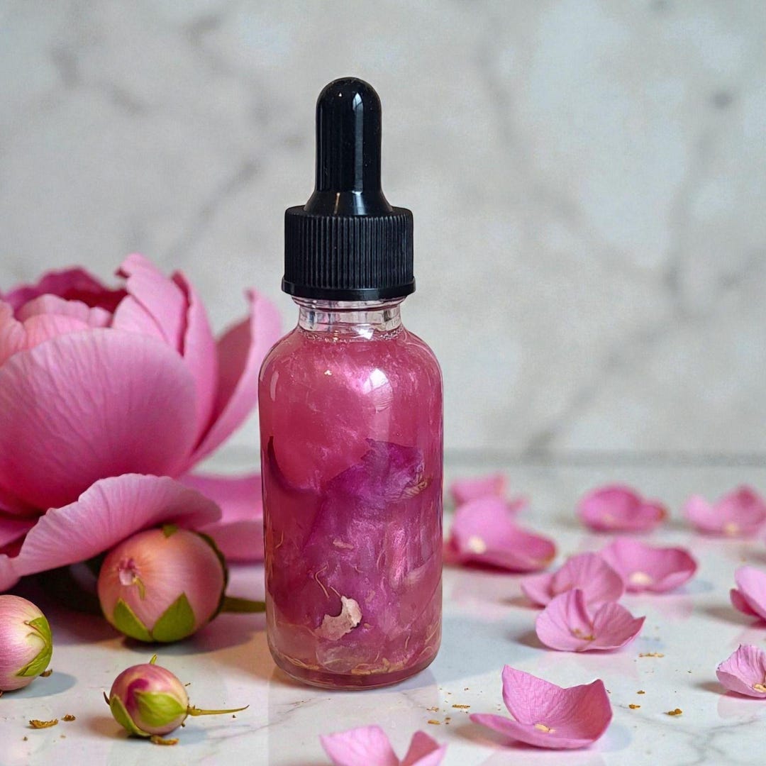 Peony Bloom Self Love Ritual Spell Oil for Heart Healing, Emotional ...