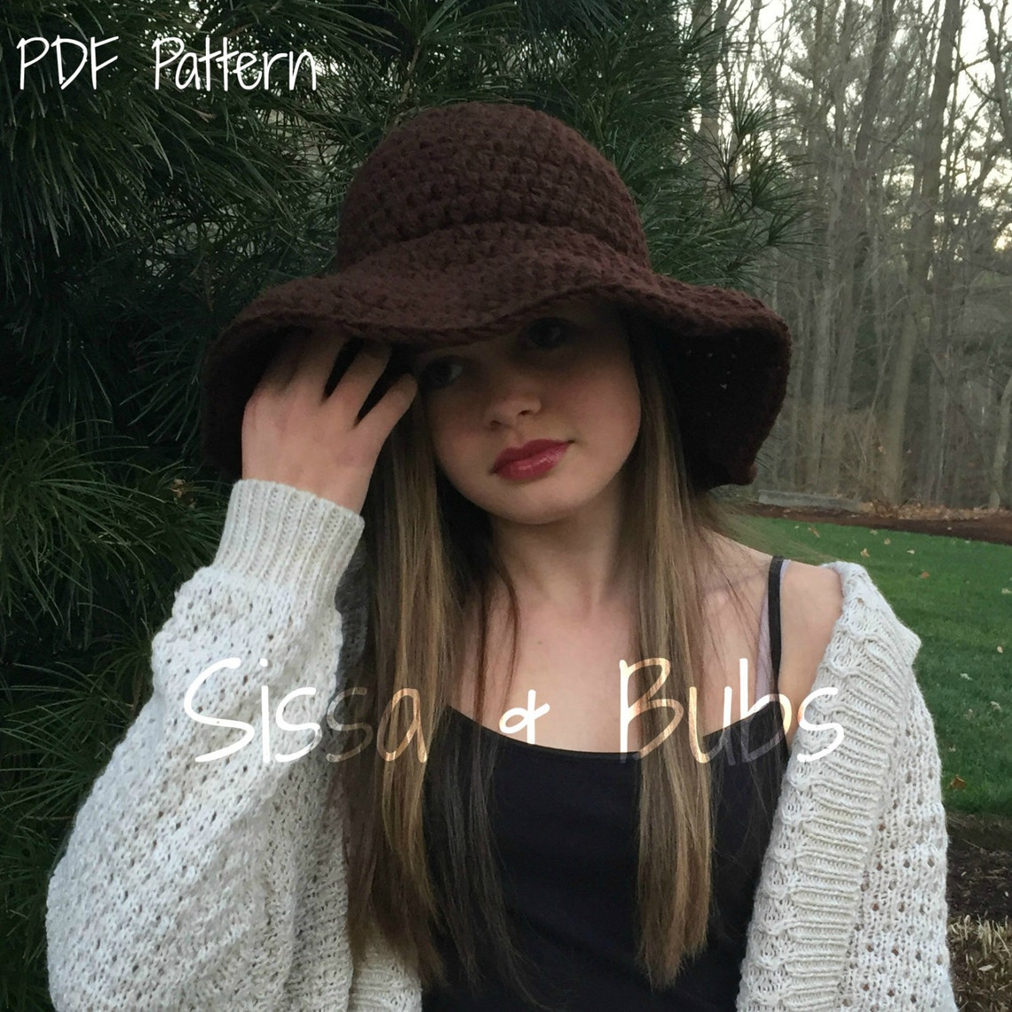 CROCHET PATTERN: the Floppy Hat; Sizes Toddler - Adult; Easy Crochet ...