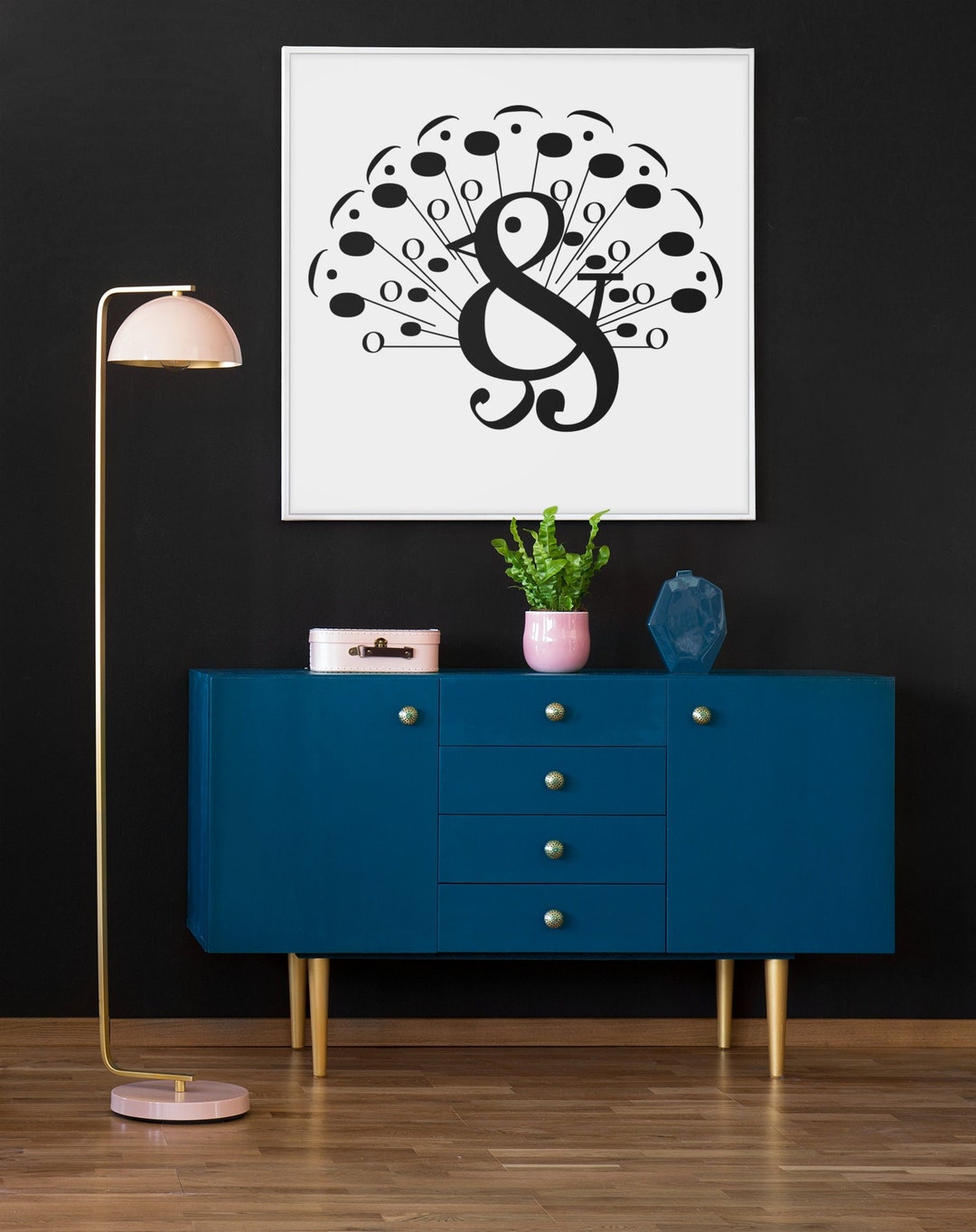 Digital Download Typography Peacock - Etsy