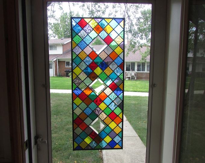 Stained Glass Panel - Etsy