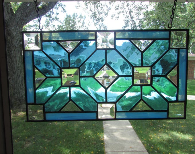 Antique Stained Glass Window Rug - Etsy