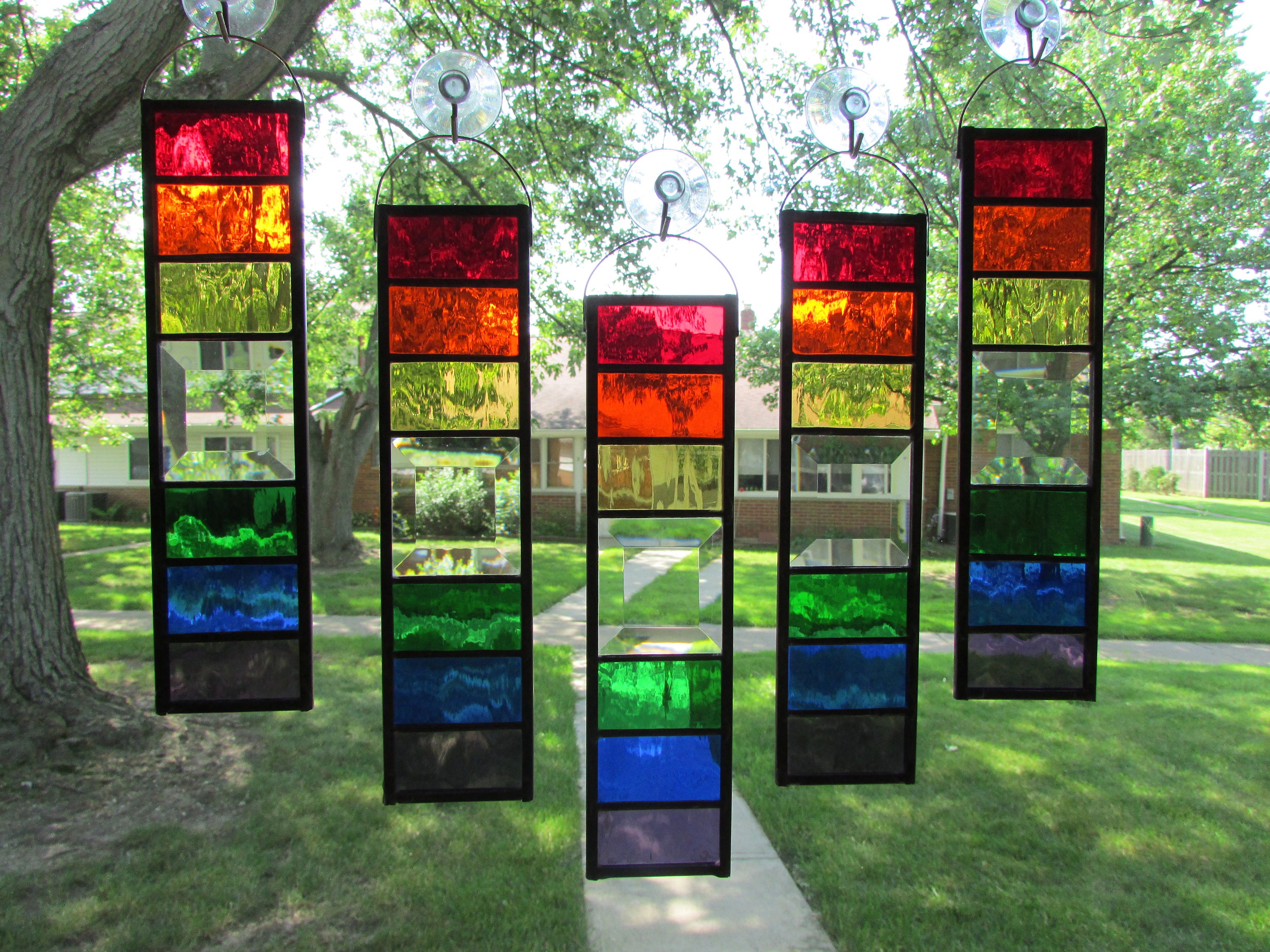 Stained Glass Suncatchers - Etsy
