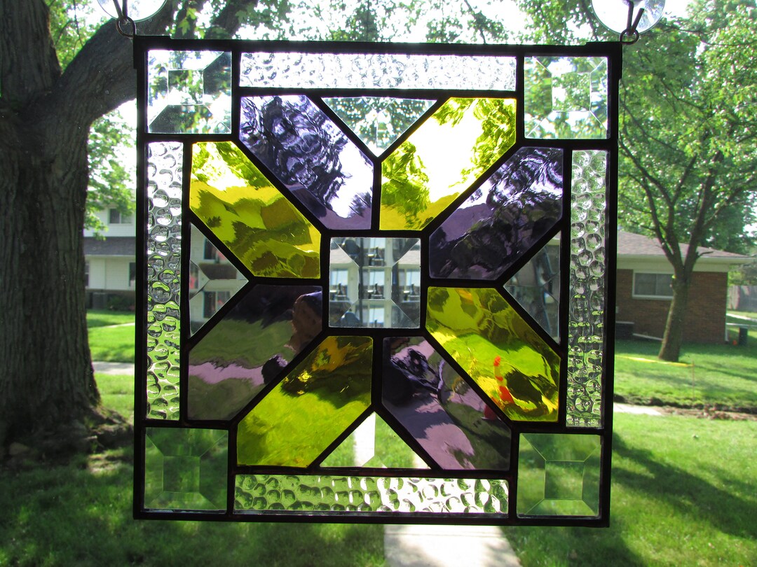 Stained Glass Suncatcher - Etsy