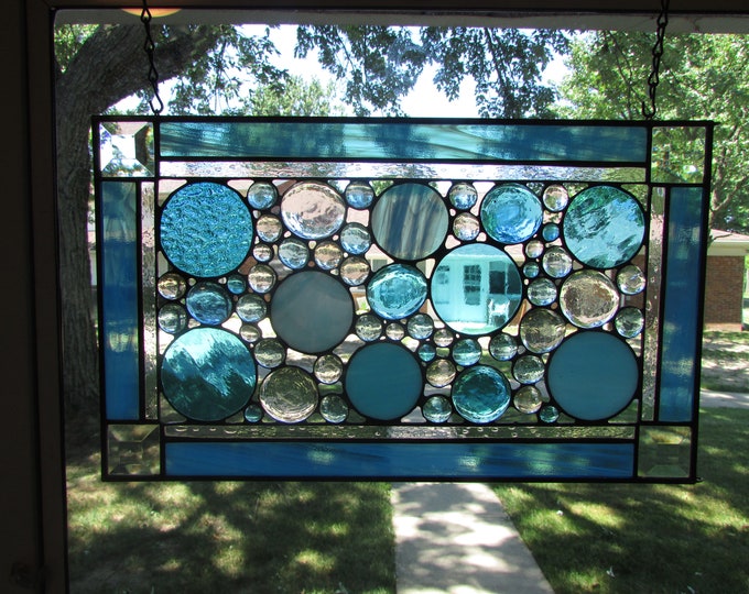 Stained Glass Panel - Etsy