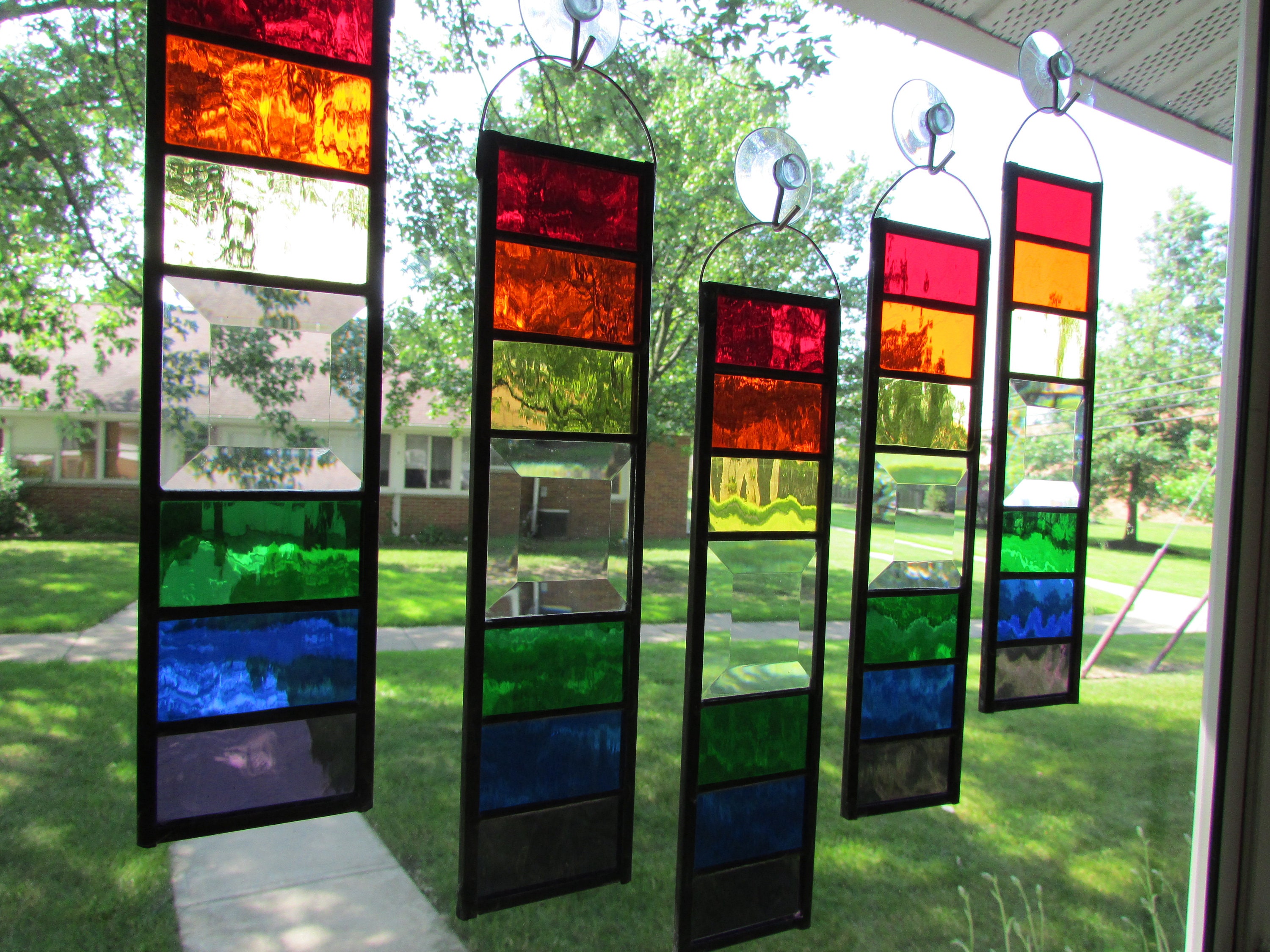 Stained Glass Suncatchers - Etsy