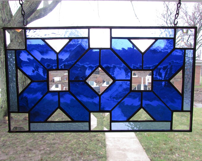 Stained Glass Panel | Etsy
